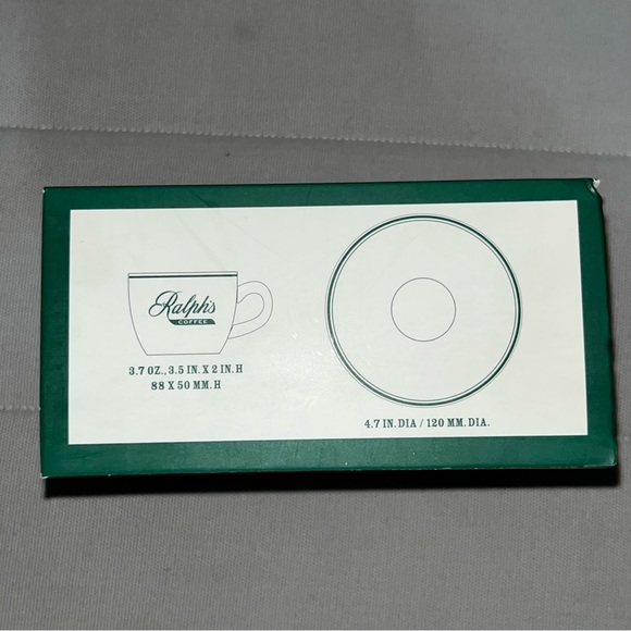 Ralph Lauren | Dining | Ralphs Coffee Espresso Cup Saucer | Poshmark